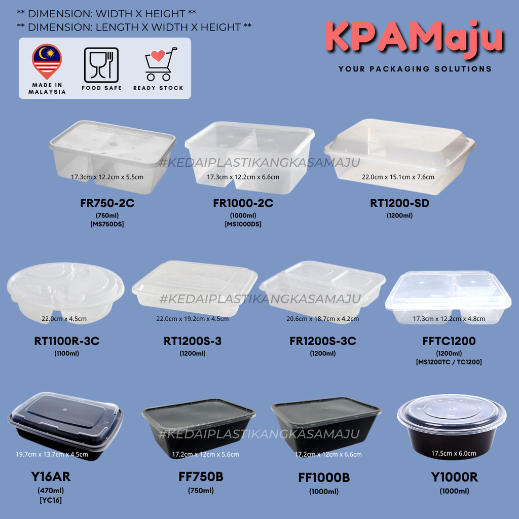 Square/Rect. PP Container (250ml/350ml/450ml/500ml/550ml/650ml/750ml ...
