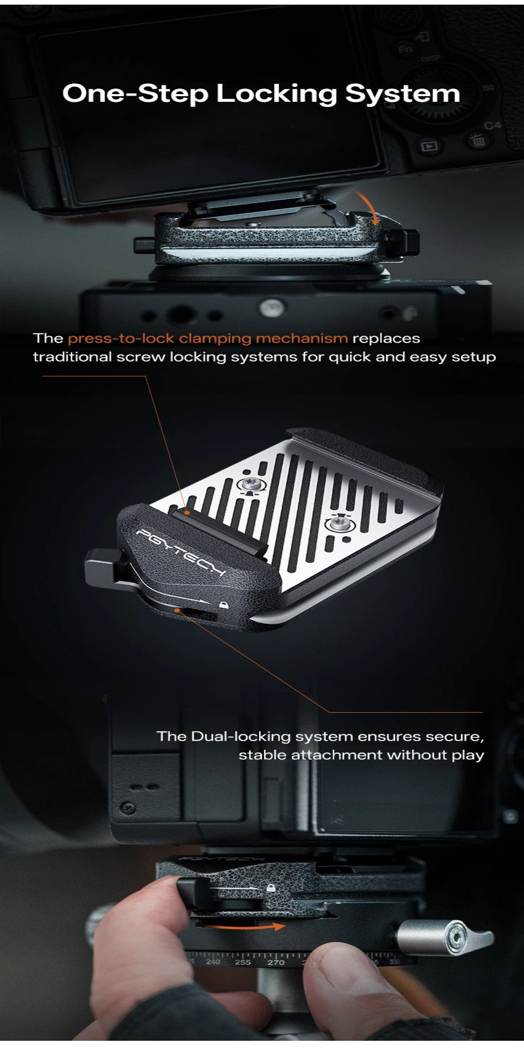 PGYTECH Arca-Type Quick Release Clamp & Plate V2 Set | Shopee Malaysia