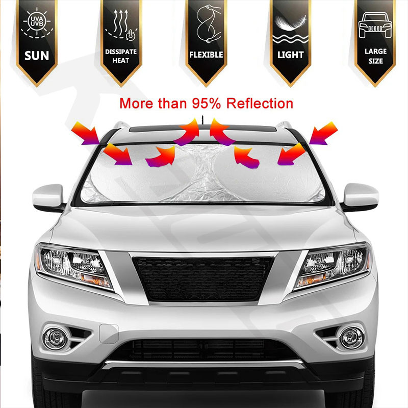 Benz AMG Car Windshield Sunshade Auto Window Heat Shield For Mercedes ...