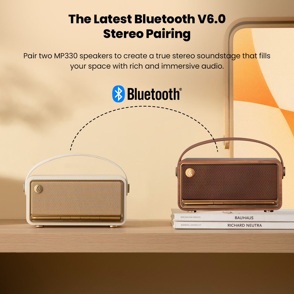 Edifier MP330 Hi-Res Audio Portable Bluetooth 360° Audio Stereo Pairing Speaker | Shopee Malaysia