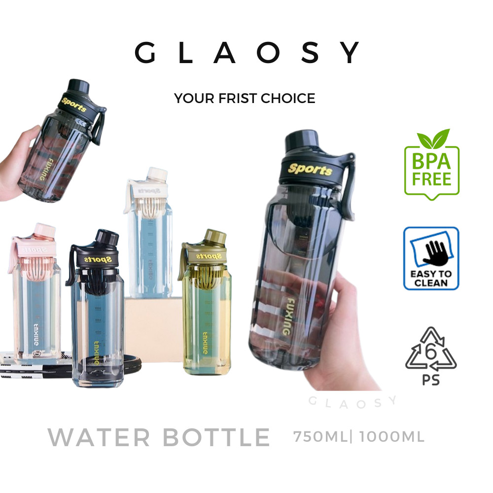 750ML SPORTS CUP - Water Bottle Drinking Botol Air Besar Bekas Air ...