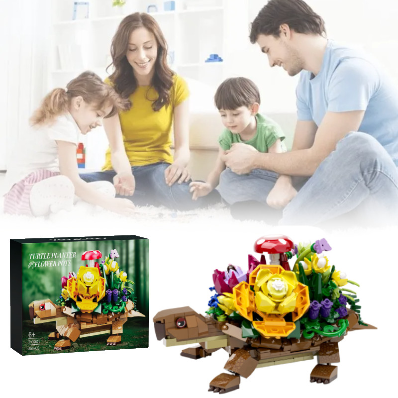 Durable Planter Turtle Flower Pots For Kids Supporting Fine Motor And ...
