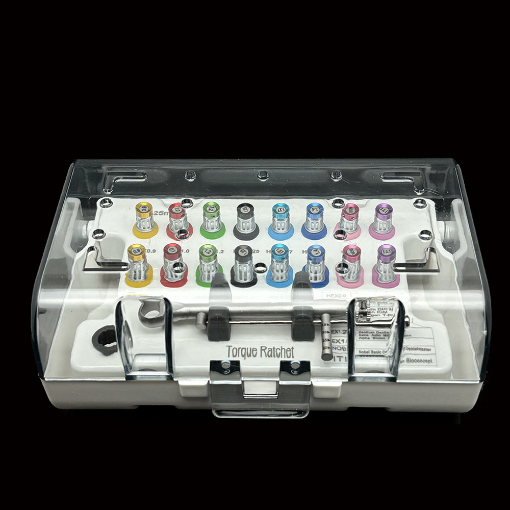 Dental Implant Screwdriver Universal Hand Driver with Autoclavable Box ...