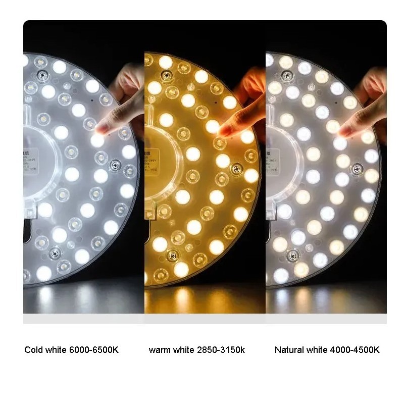 48W ROUND LED MODULE LIGHT CIRCULAR TUBE REPLACEMENT MAGNETIC CEILING ...