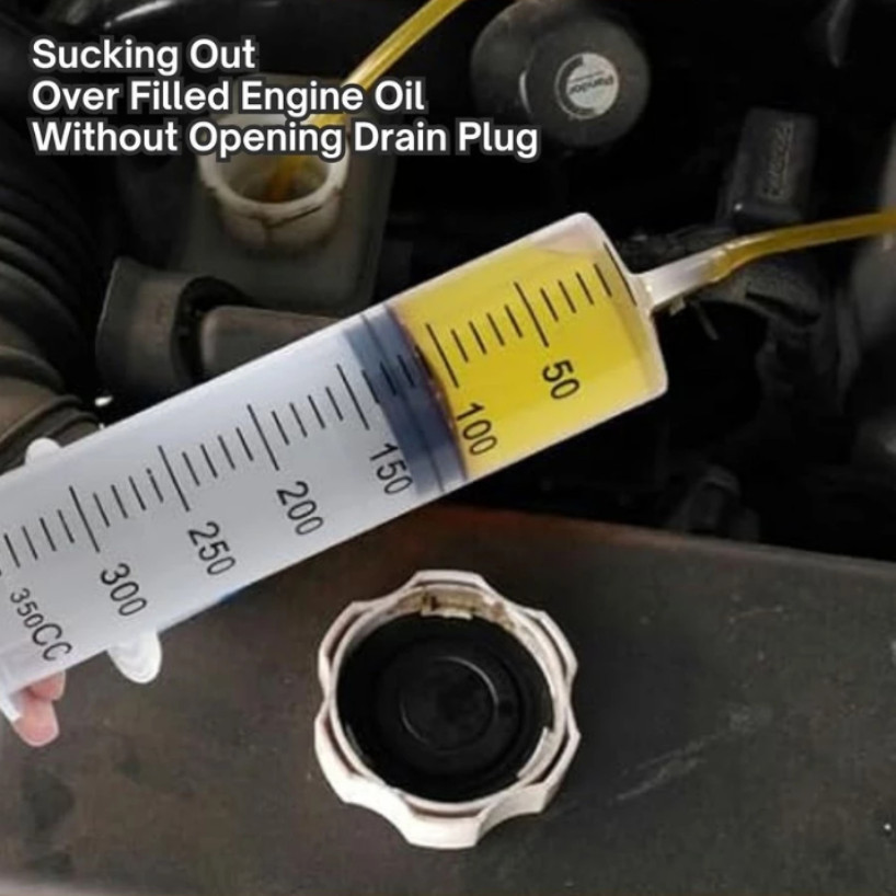 NON MEDICAL Picagari Besar Big Syringe 200ML Alat Penyedut Grease ...