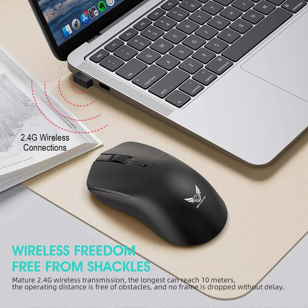 Universa Wireless Mouse Office Mute Bluetooth Mouse Rechargeable 2.4G ...