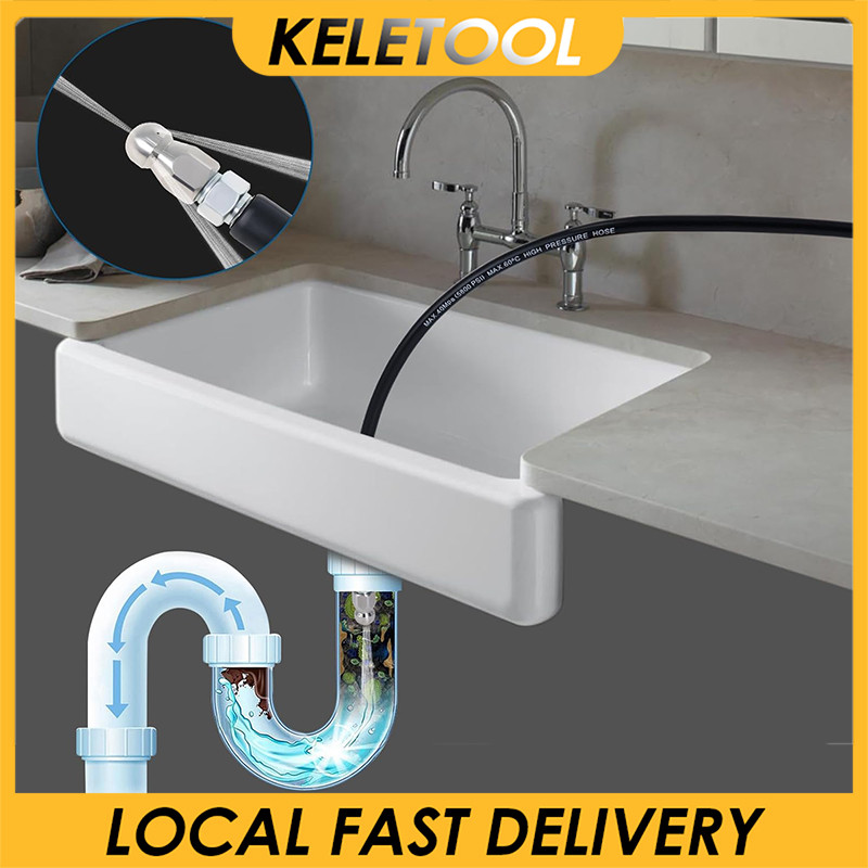 Sewage sprayer kit hydraulic spray nozzle system pressure spray cleaner ...