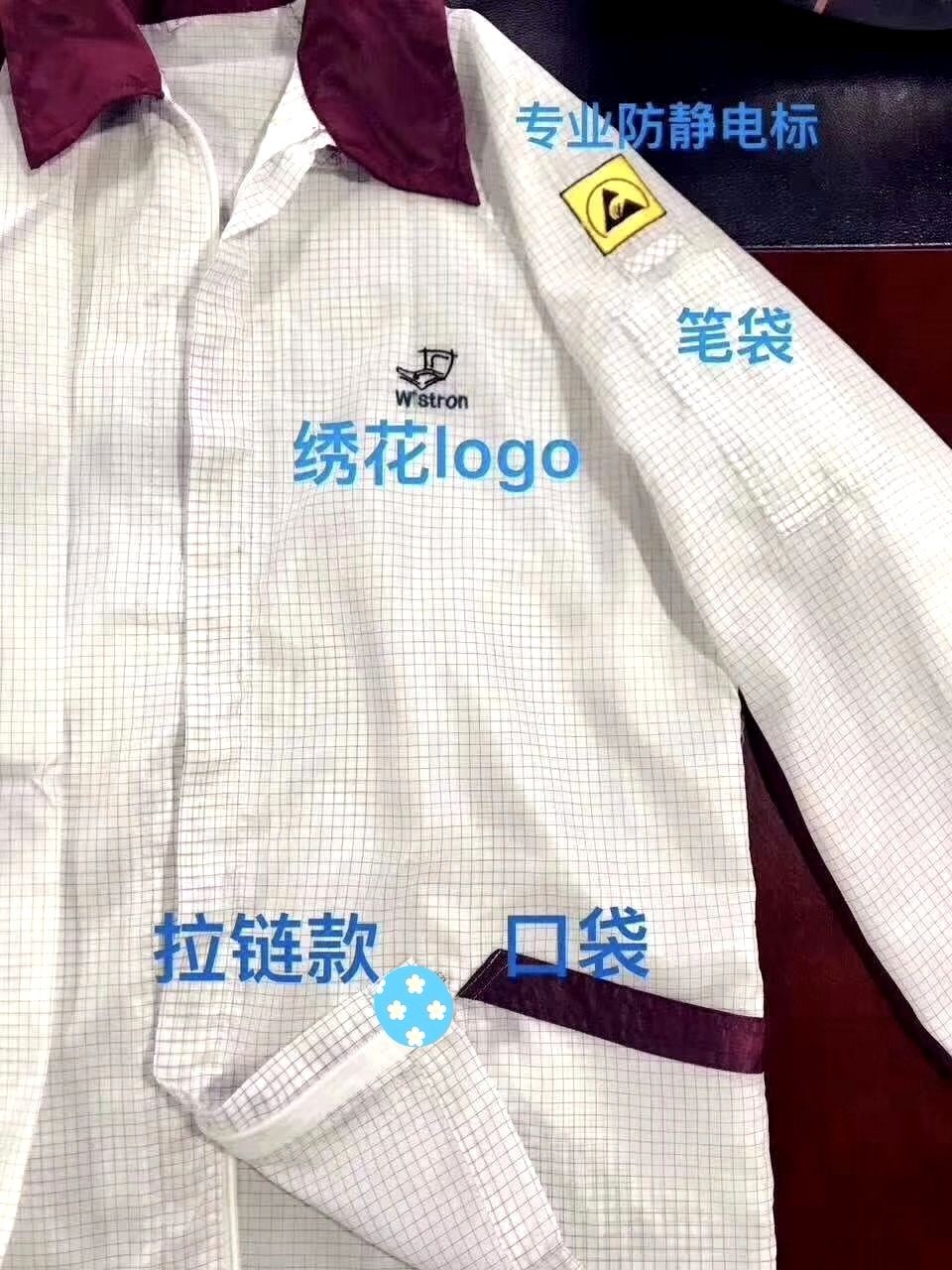 Wistron Electrostatic Clothing Wistron Electrostatic Shoes Wistron ...