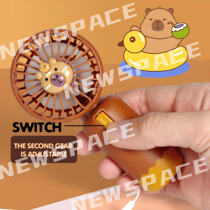 Portable Kuromi Capybara USB Mini Fan Cinnamoroll Melody Kipas Mini ...