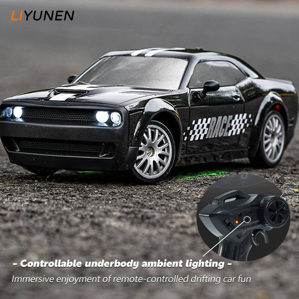 RC Drift Car Dodge SRT Hellcat 4WD Model Racing GTR Remote Control ...
