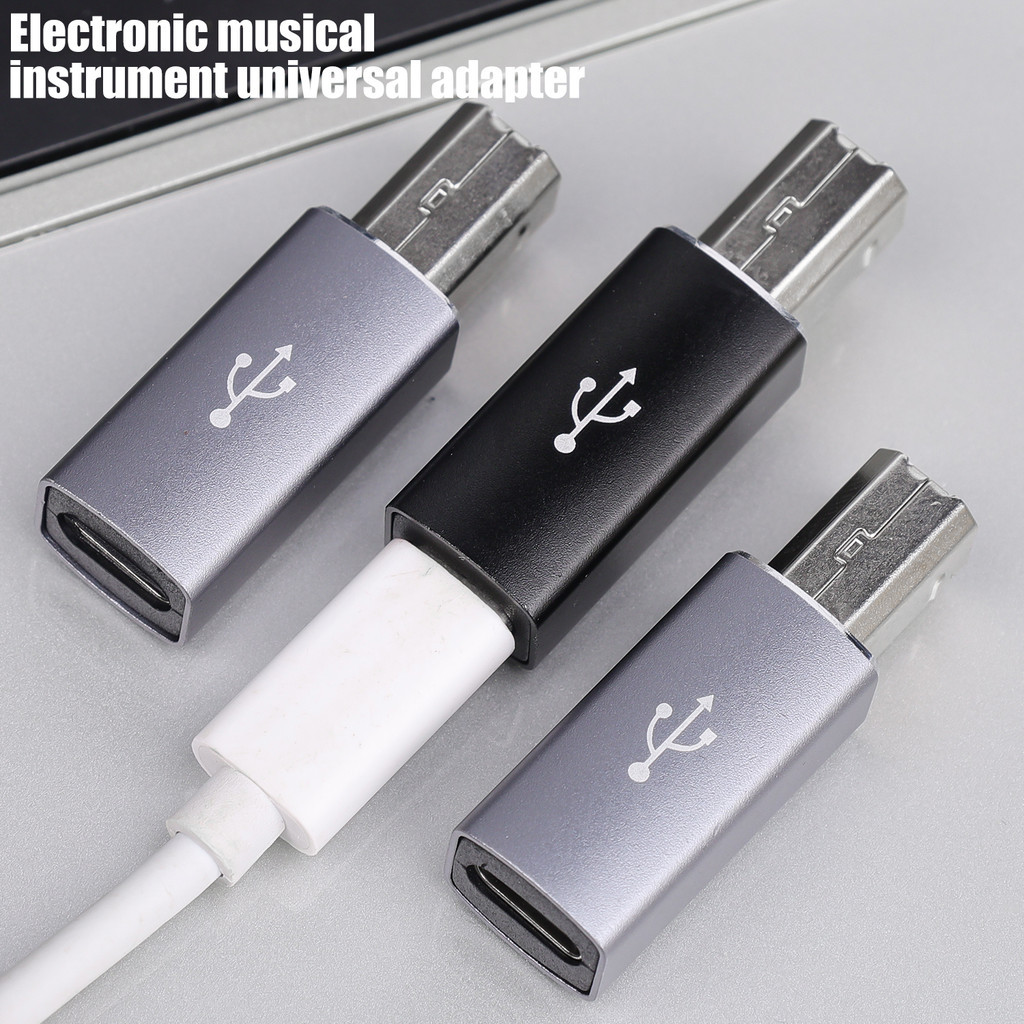 USB C Female To USB B Male Adapters for Scanner Printer Controller ...