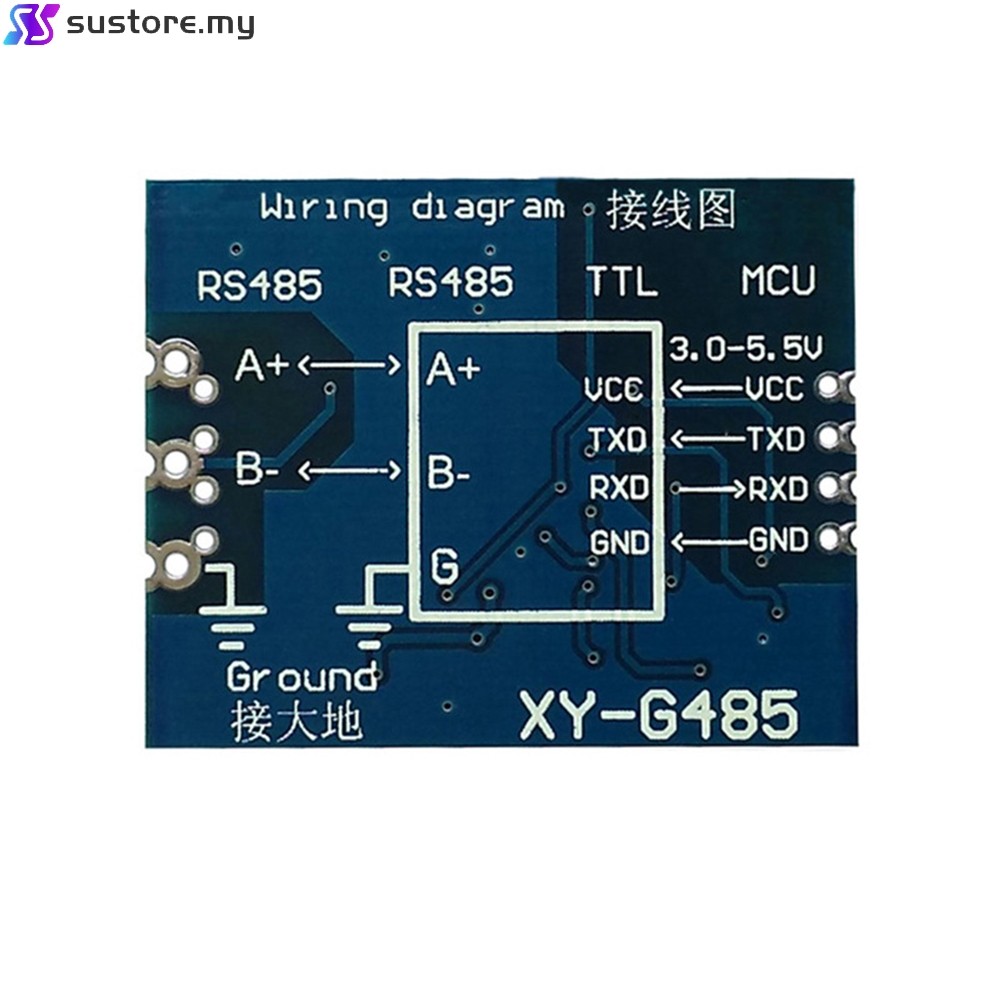 [Super]Isolated TTL to RS485 module signal microcontroller serial port ...