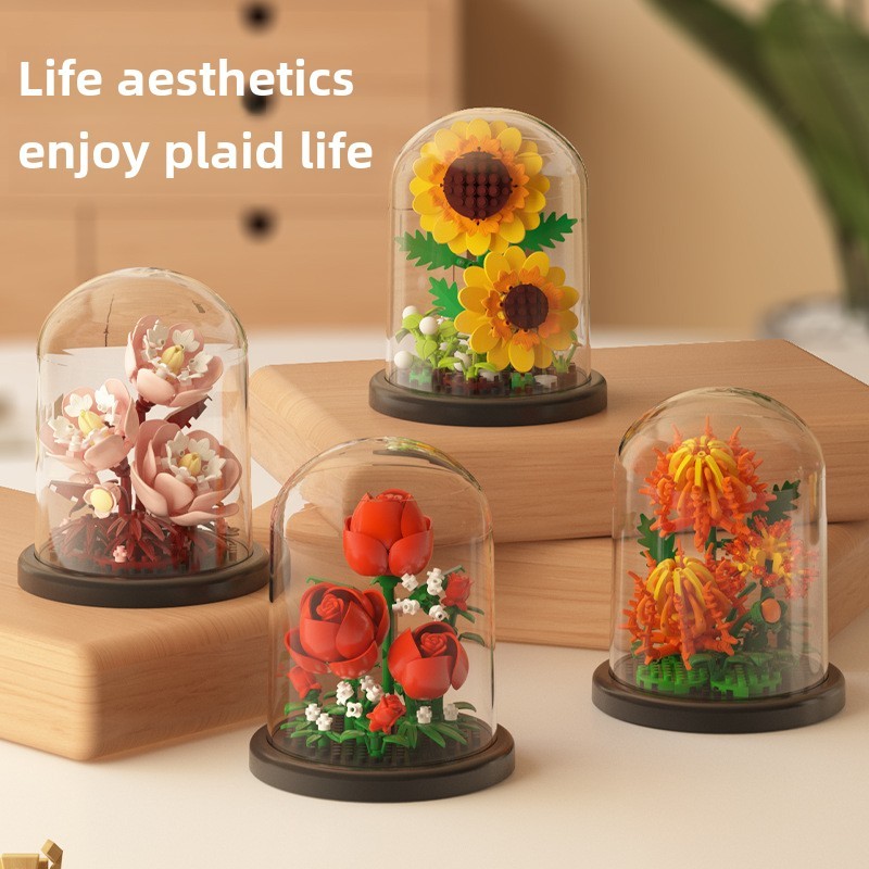 Compatible with LEGO Eternal Flowers with light, Accumulated Wood ...