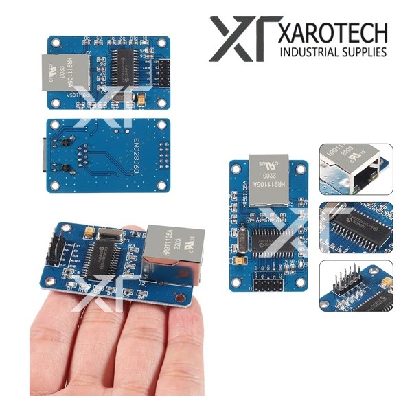 Enc28j60 28j60 Ethernet Shield Controller Module Rj45 Board Arduino Stm32 Esp32 Webserver