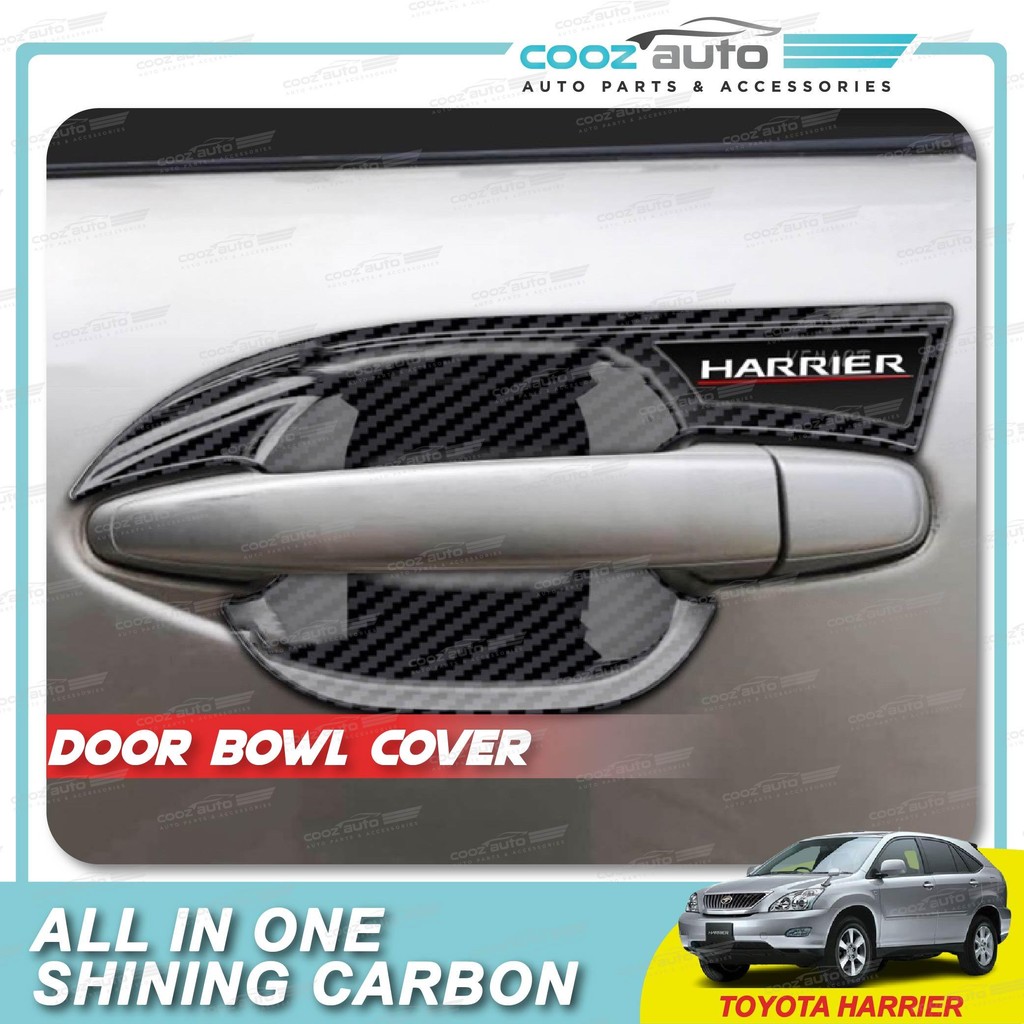 Toyota Harrier Shining Carbon Car Steering Door Bowl Handle Switch Fuel ...