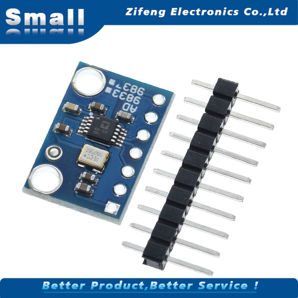 in stock AD9833 Programmable Microprocessors Serial Interface Module Sine Square Wave DDS Signal ...