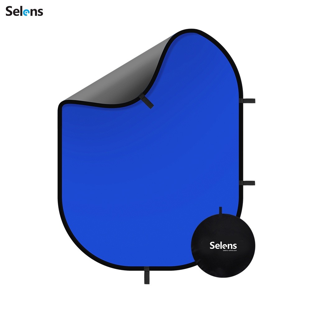 in stock Selens Reflector Blue Screen Blue Grey Backdrop Disc Chameleon ...