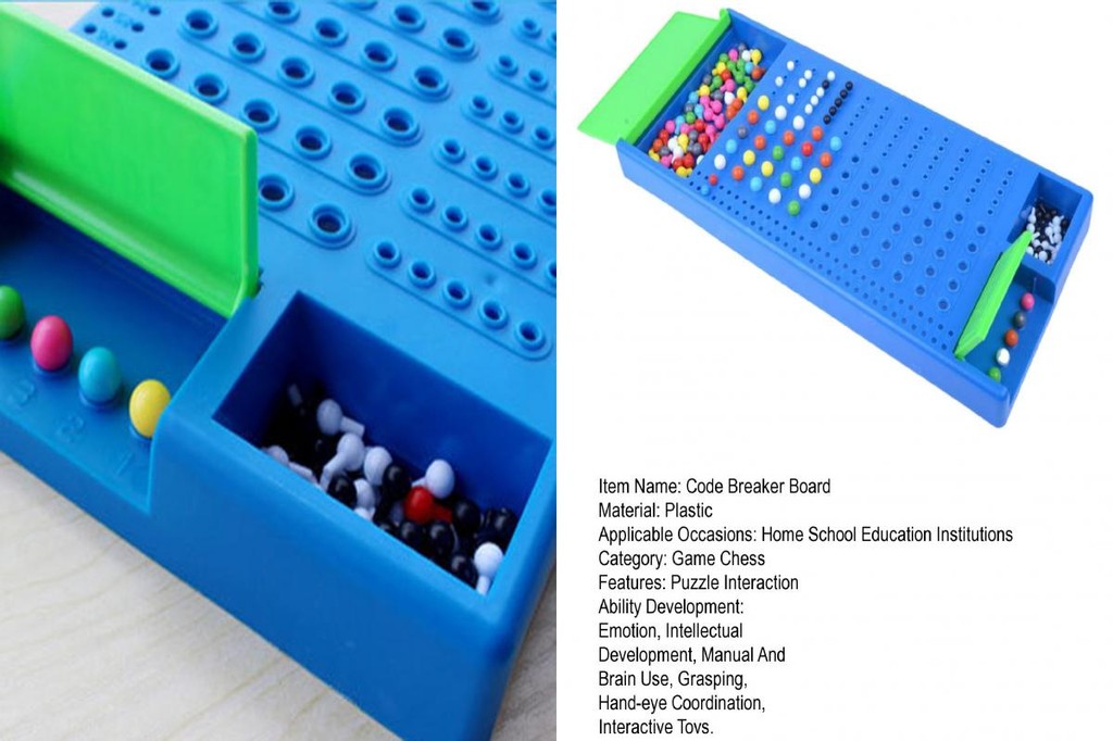 Wandereve| Code Breaker Board Game Logical Thinking Board Game Classic ...