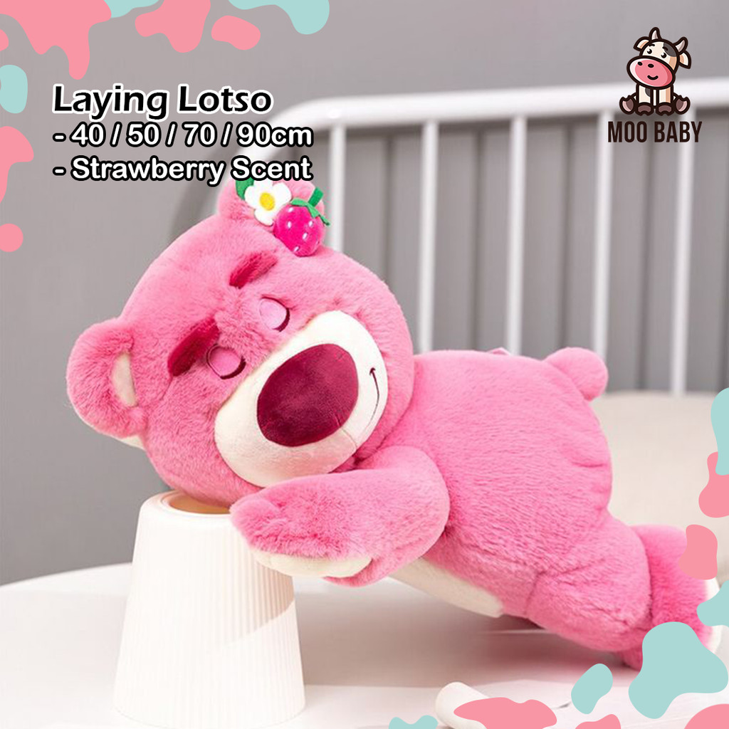 ⭐Moo Baby Anak Patung Lotso Bear Anak Patung Besar Big Plushie Big Bear ...