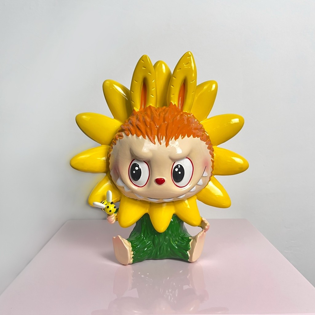 Labubu Doll Series Alien-Shaped Man Frog Sunflower Mermaid Desktop ...