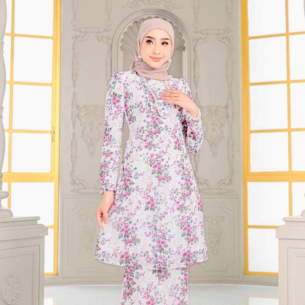 Muslim Dress Set 2025 MIFABRIC RAYA - MENAWAN SERIES KURUNG RIAU ...
