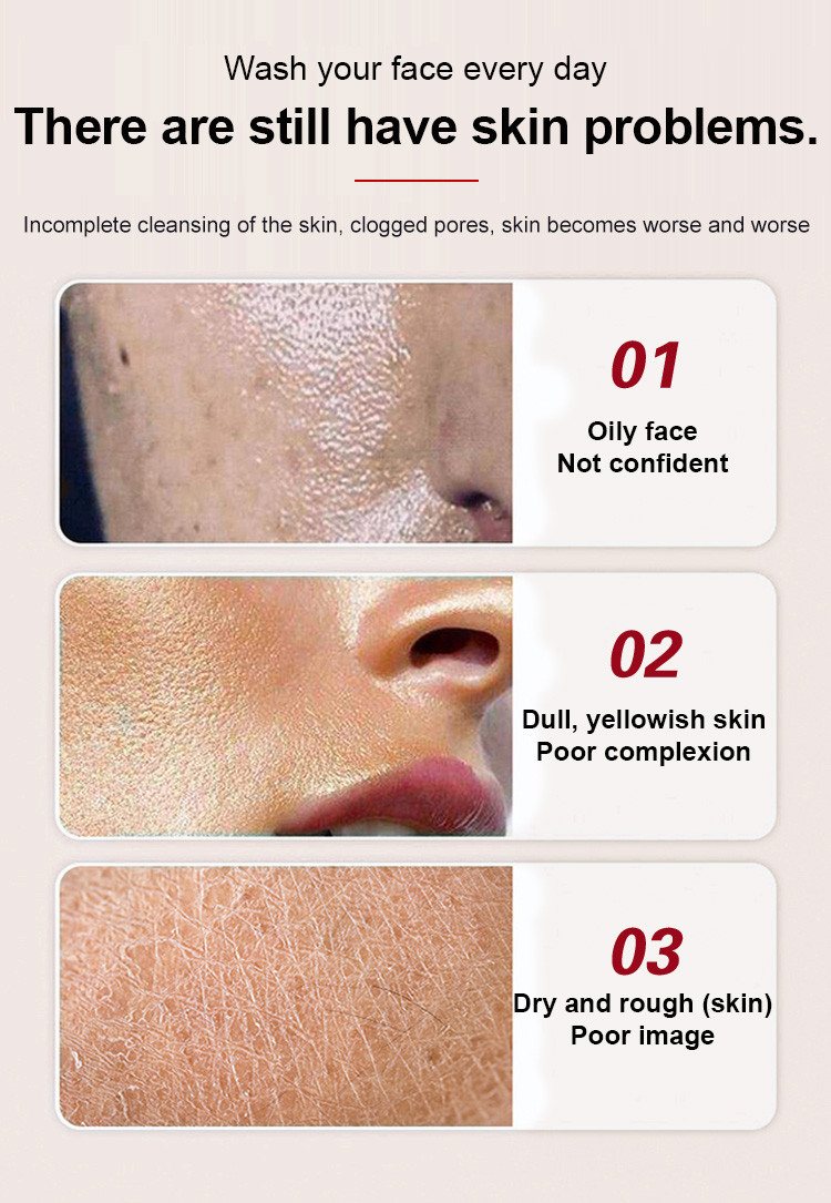 Niacinamide Brightening Facial Cleanser for Whitening and Spot Removal ...