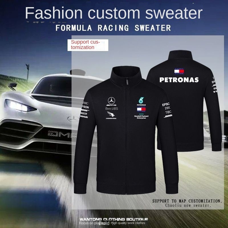 Amg Racing Jacket Motorcycle Fashion F1 Racing Jersey Trendy Casual ...