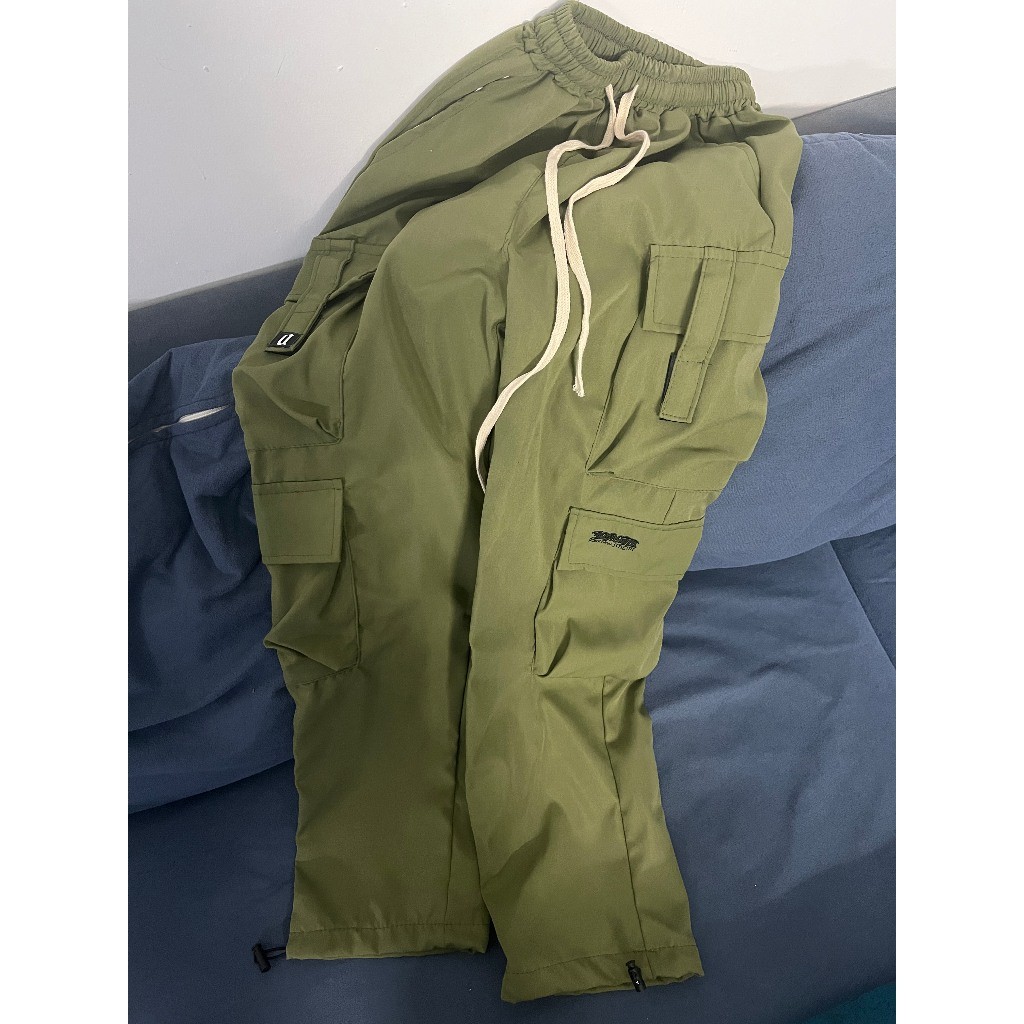 M-5XL Tactical Pants 6 Multiple Pocket Plus Size Straight Cut Kargo ...