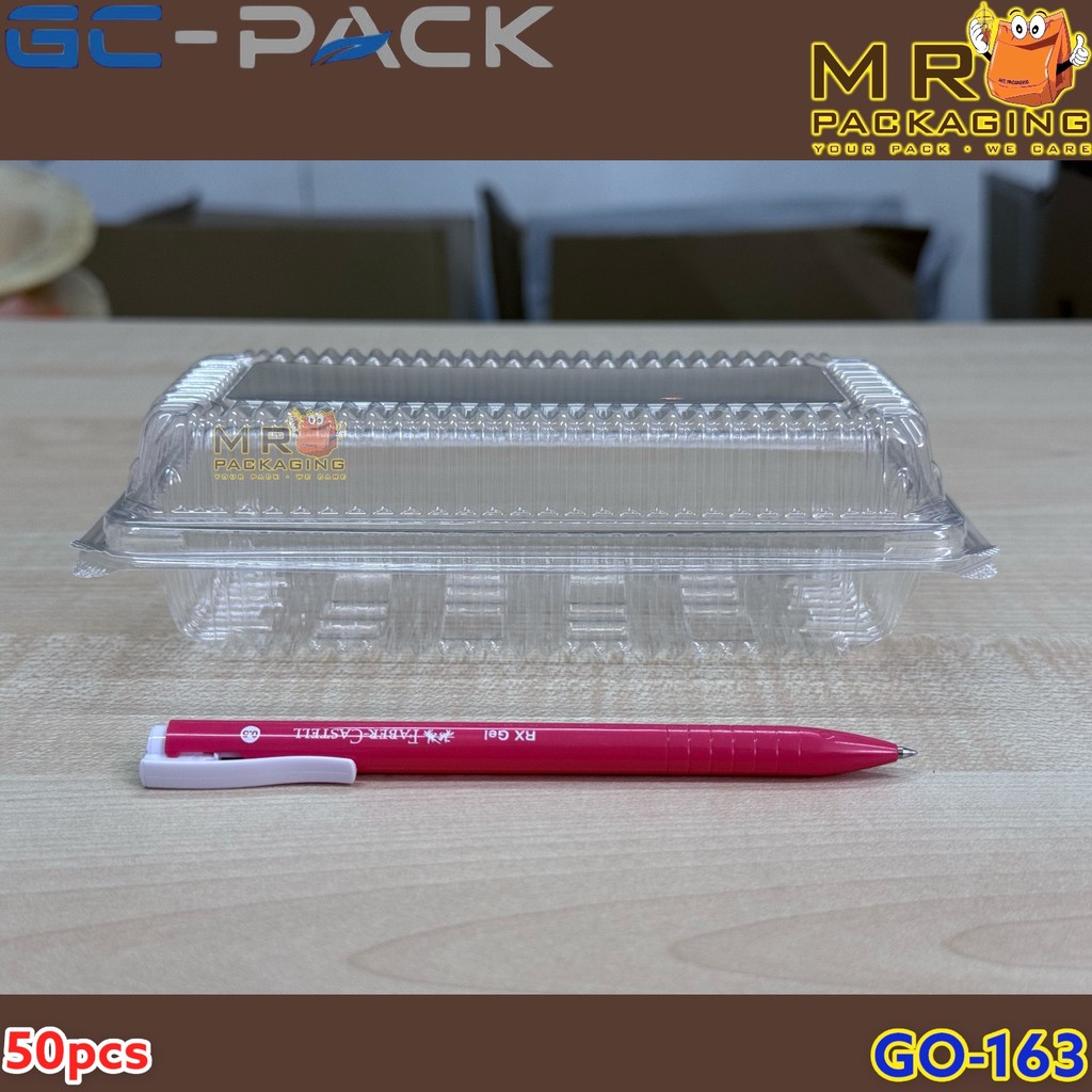 Benxon OPS-163 GC GO-163 Plastic Tray with Lock [ 50pcs ] Bakery ...