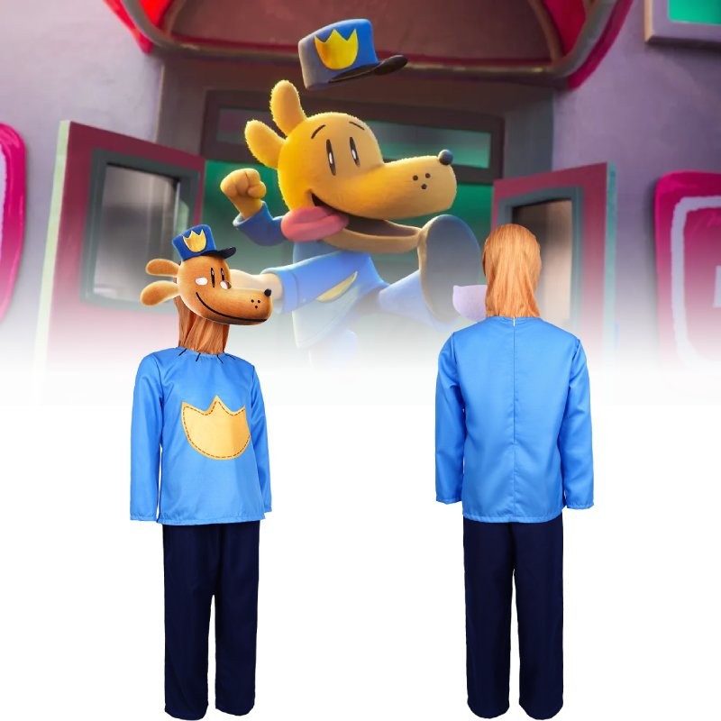 Dog Unique Man And Piddy Cat Themed Cosplay Outfit For Kids Soft ...