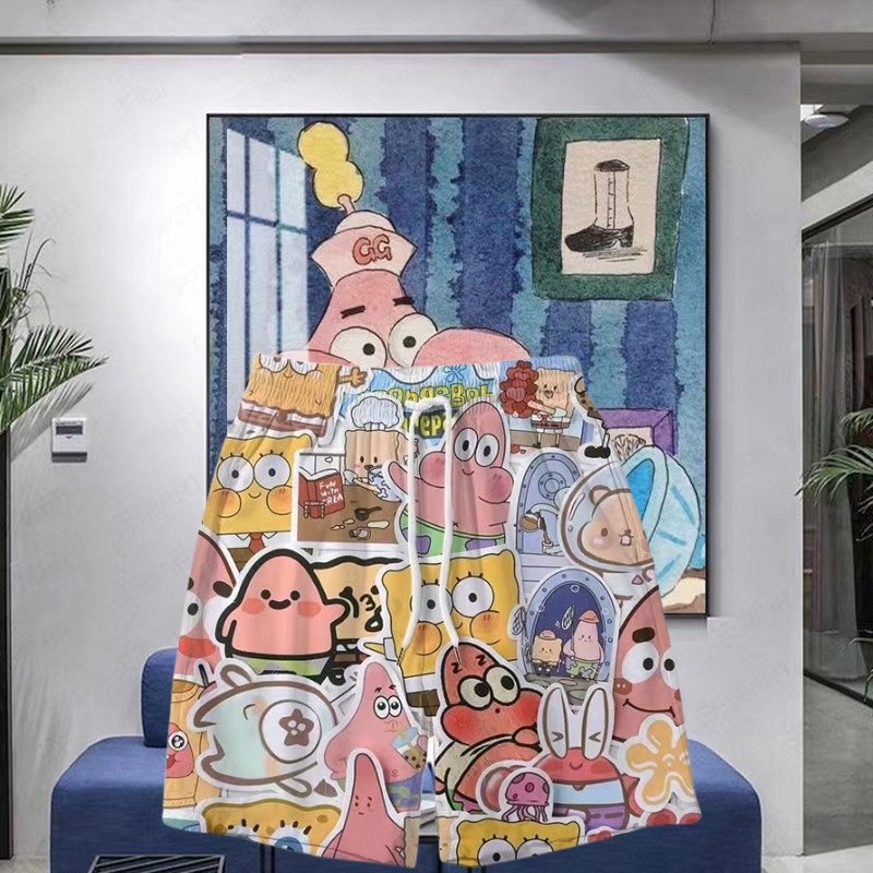 M-5XL Unisex Patrick Pants Patrick Star and SpongeBob Summer Beach ...