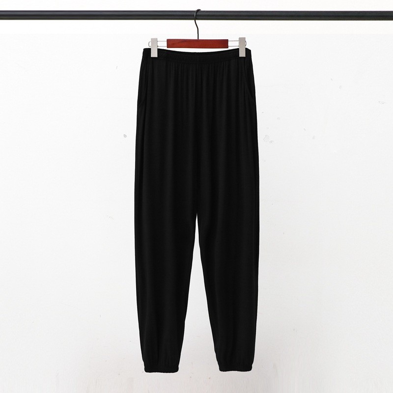 Men Modal Cotton pant pocket Pant 2024 summer fashion Elasticity ...