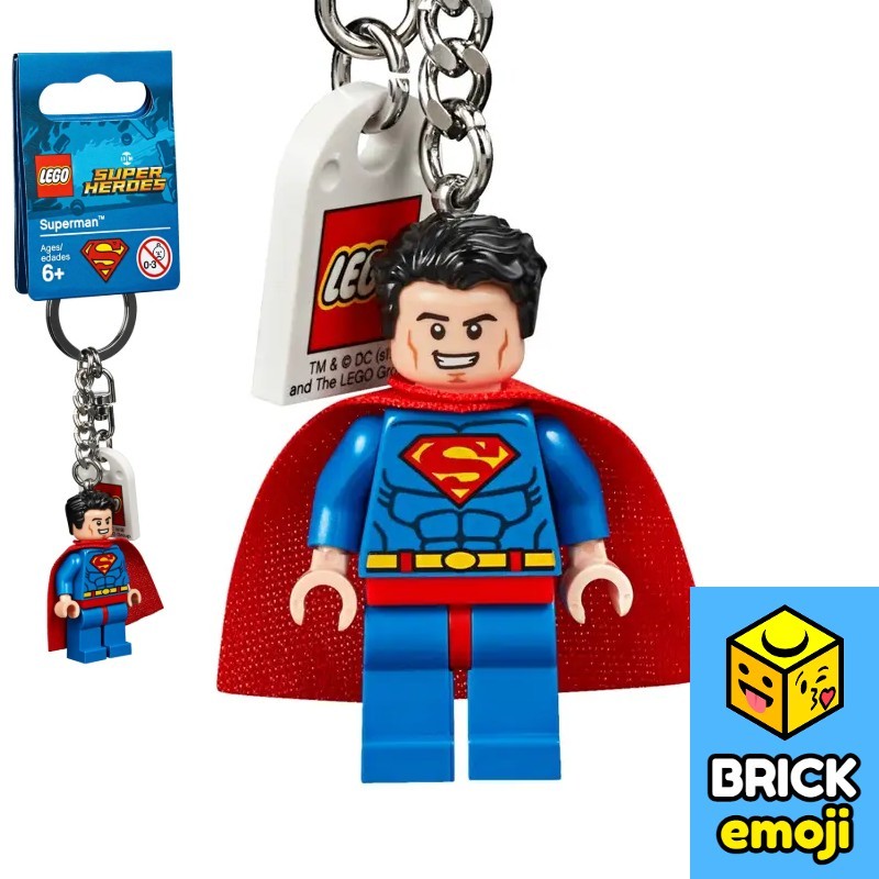 LEGO 853952 Super Heroes Superman Keyring Key Chain | Shopee Malaysia