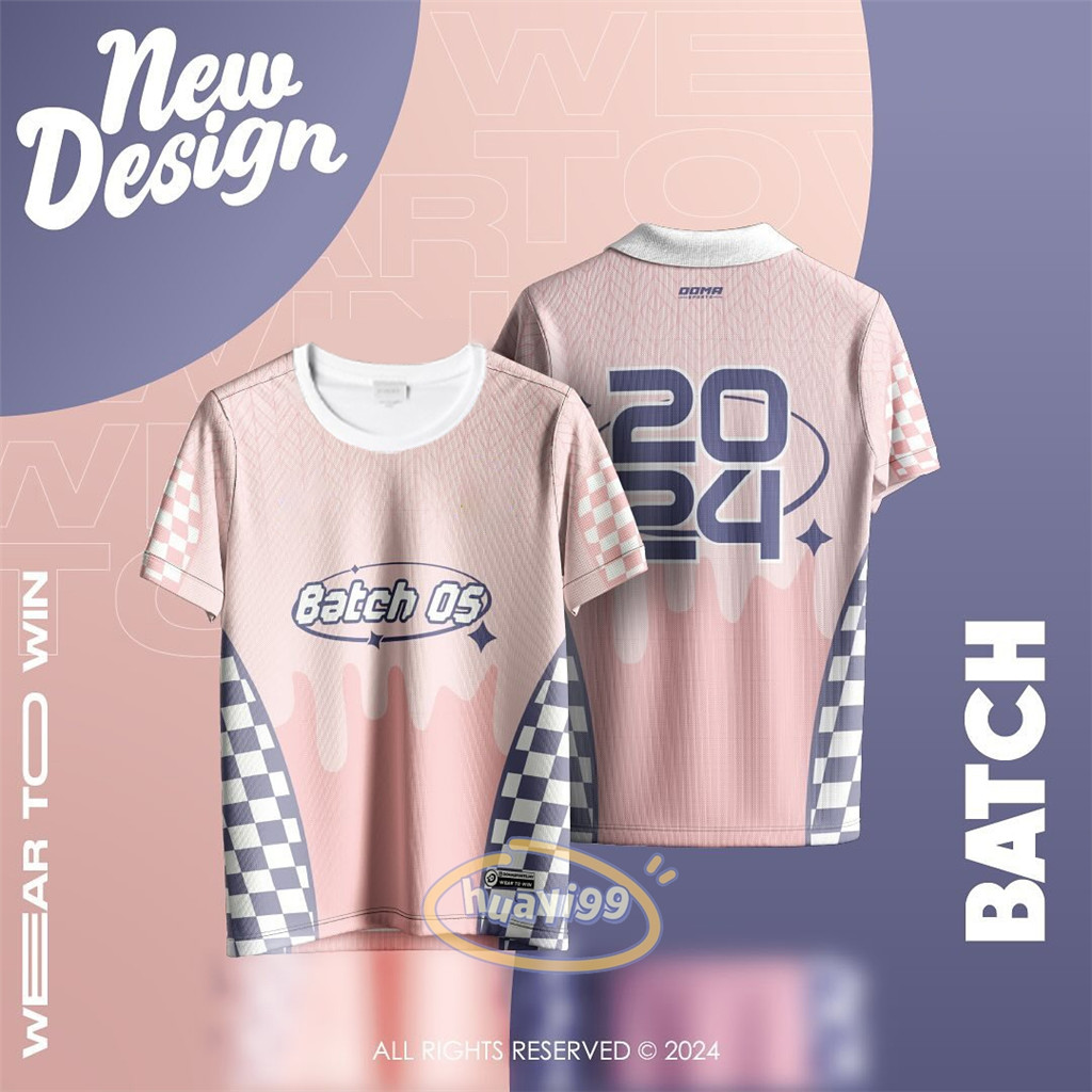 Purple Chess Grid Original Football baju Jersey Custom Name baju lelaki ...