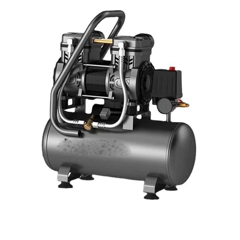 Silent Air Pump of Air Compressor 220v Oil-free Small Industrial High ...
