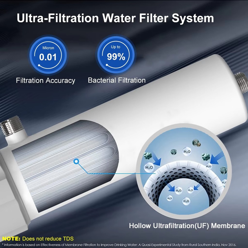 ALTHY 0.01μm PVDF Ultrafiltration Water Filter Purifier System for ...