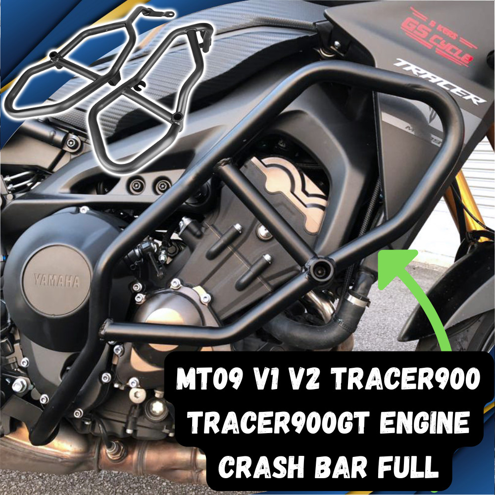 Yamaha MT09 V1 V2 Tracer 900 Tracer 900GT Engine Crash Bar Full ...
