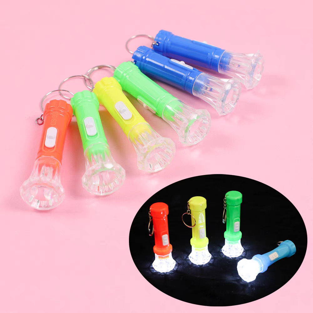 BCI Mini LED Flashlight Keychain Portable and Colorful Torch Light For ...