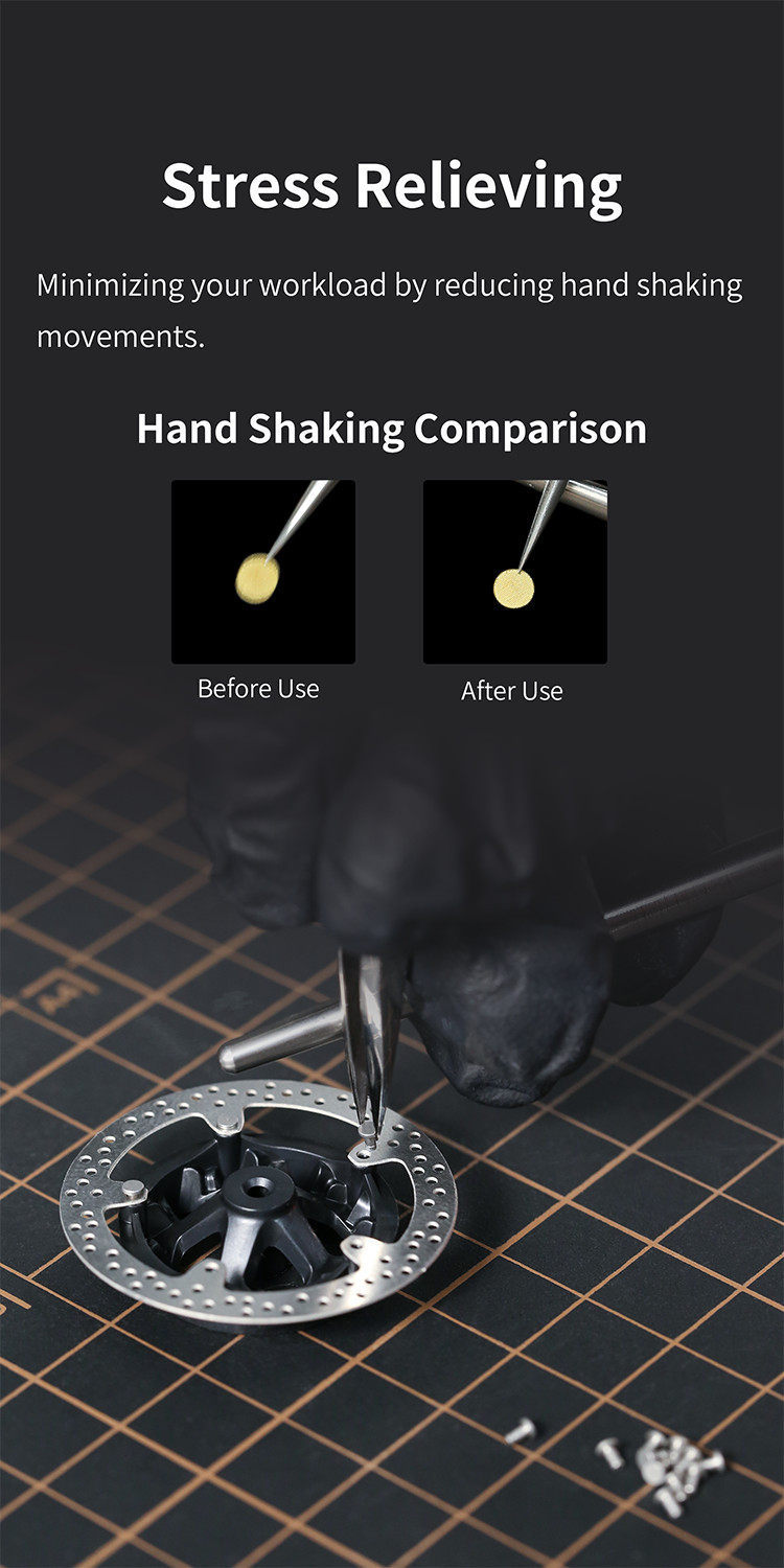 DSPIAE AT-HS Precision Hand Stabilizer Aid Model Tool Aluminium Alloy ...