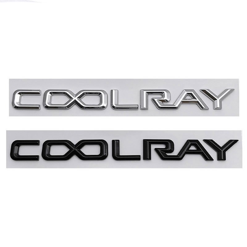 For Geely coolray refitted car stickers ABS black personalized letters ...