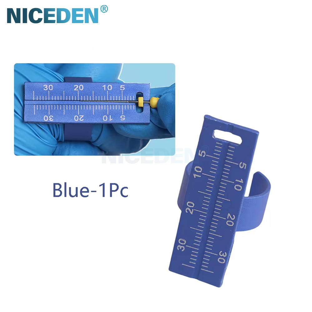 NICEDEN Dental Ruler Aluminum Alloy Instrument Colorful Circular Ruler ...