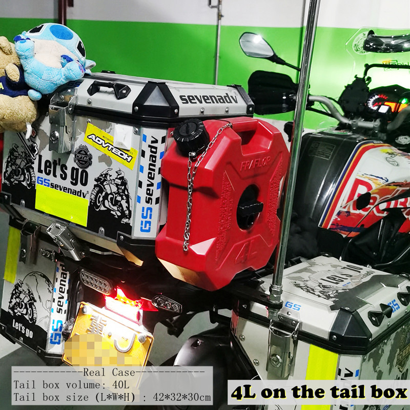 4L Fuel Tank Water Can Bucket Plastic Petrol Cans Car Jerry Can ...