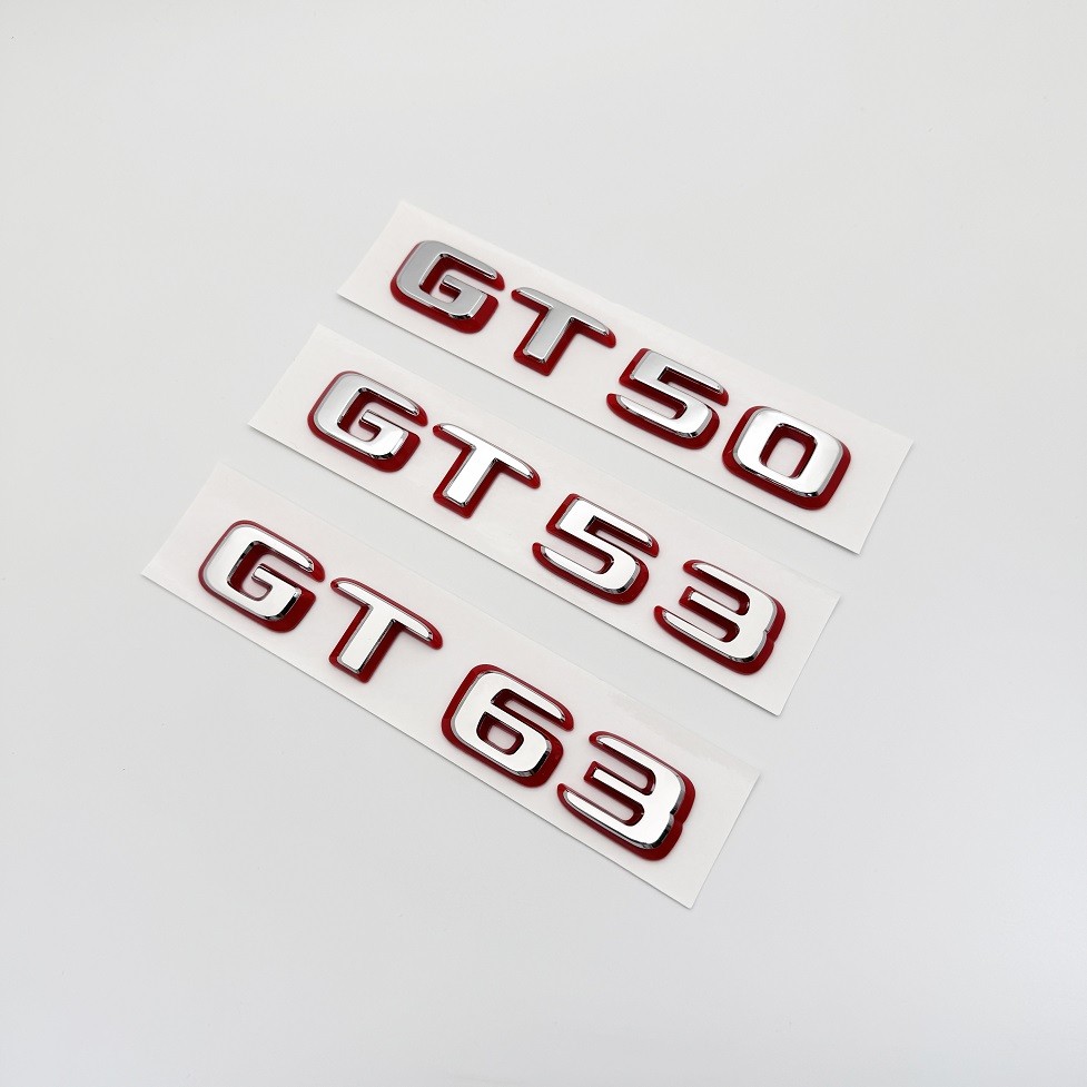 2024 New style Two tone Letters Numbers GT50 GT53 GT63 GT63S V8 Biturbo ...