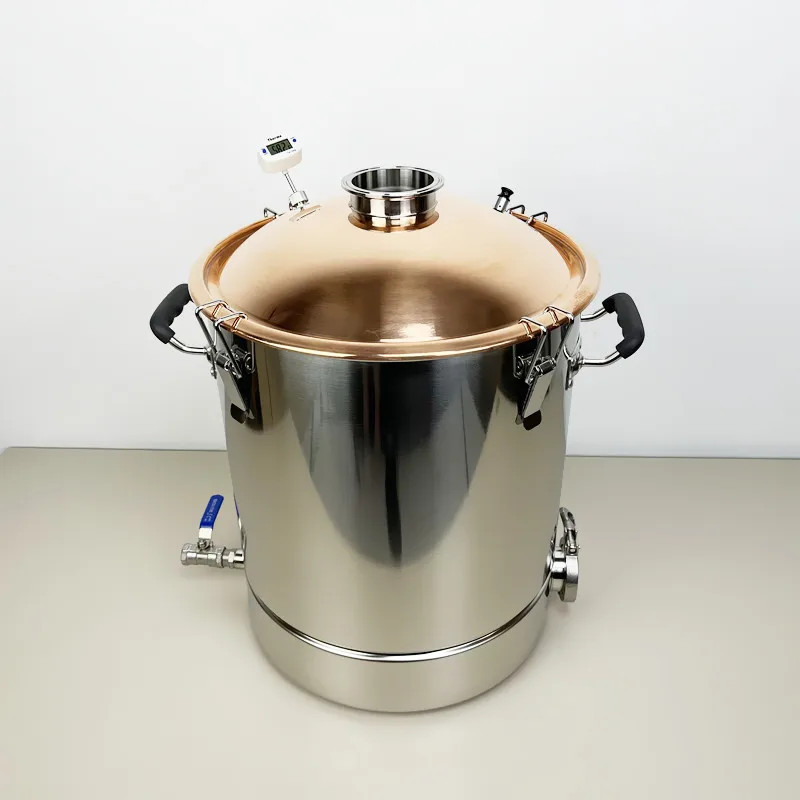 New 36L (9.5GAL) Tank For Distillation Boiler Distillery Tank With ...