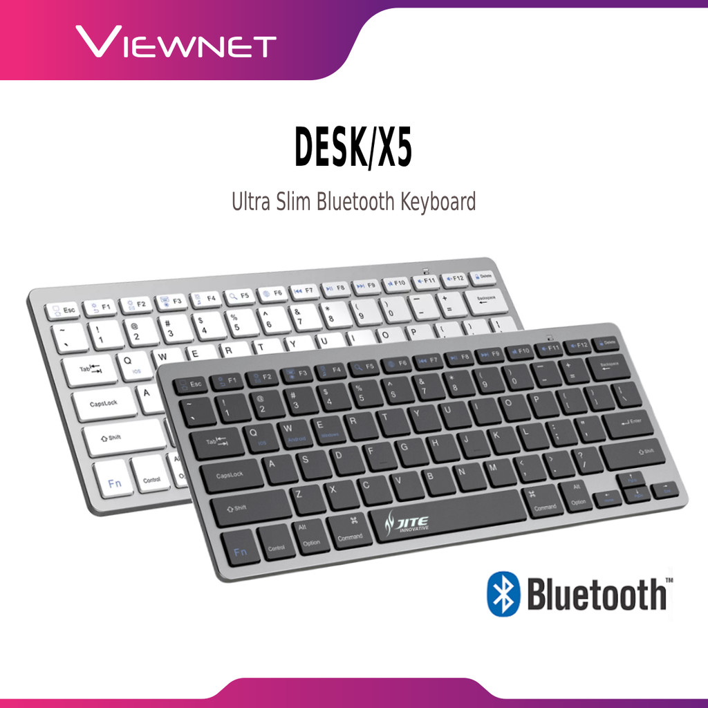 ULTRA SLIM BLUETOOTH KEYBOARD X5 / JITE BT-01 BT01 / [DUAL MODE] KM17 ...