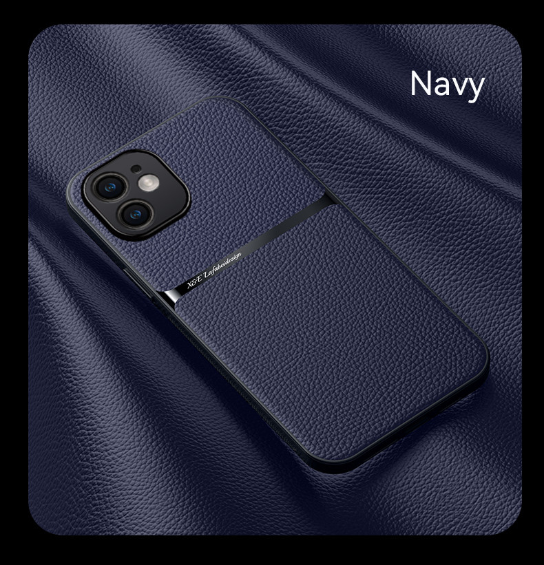 For iPhone 12 Pro Max Casing 11 X XS XR Leather Phone Case with ...