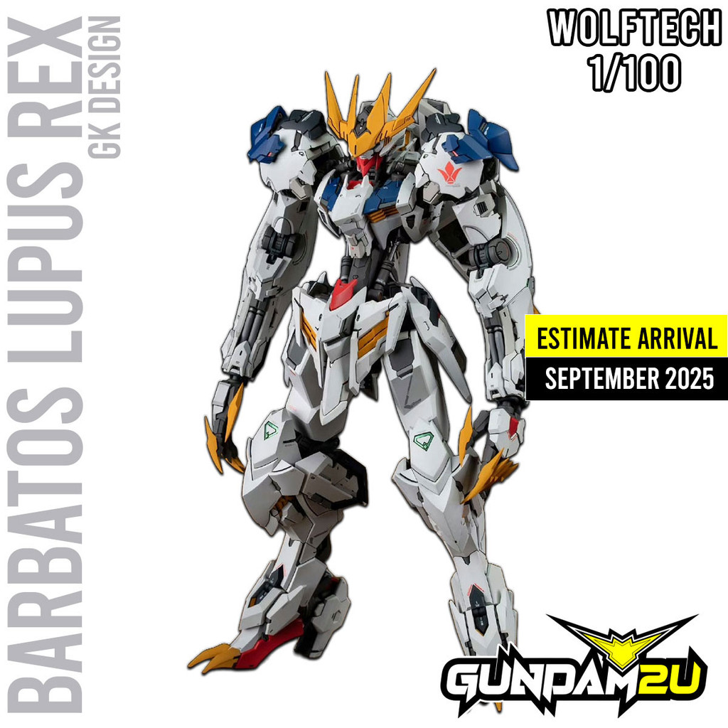 [PRE0RDER] WOLFTECH MG 1/100 LUPUS-REX-DEPO Alloy Frame Plastic Model ...