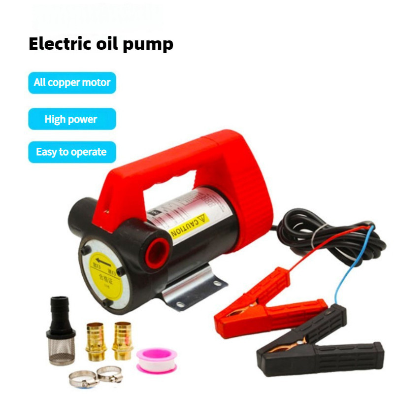 High Power Self Priming Diesel Pump DC 12V/24V Handheld Electric Oil ...