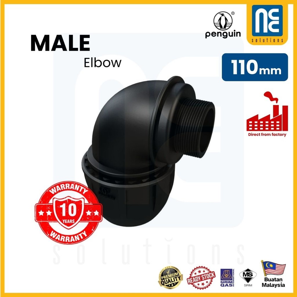 PN16 HDPE Compression Poly Pipe Connector Poly Pipe Fitting Poly ...