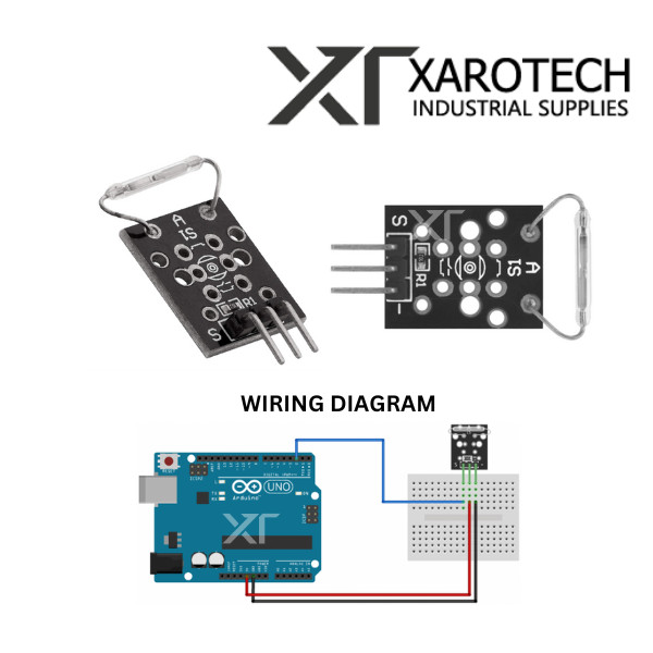 KY-021 Mini Magnetic Reed Switch Module Sensor Spring Dry Ree Pipe for Arduino TechMakers ...